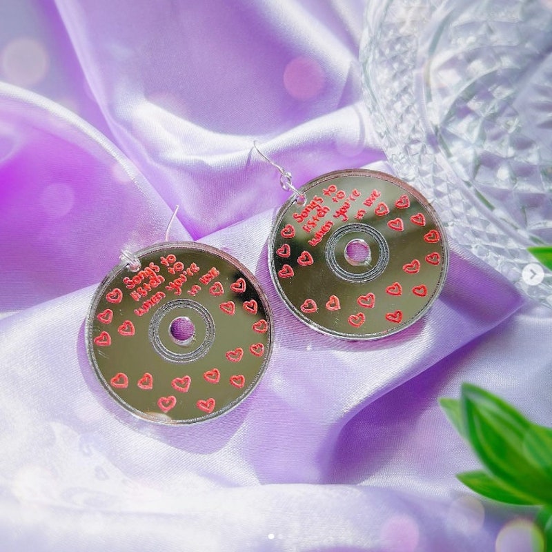 Cd Earrings - Etsy