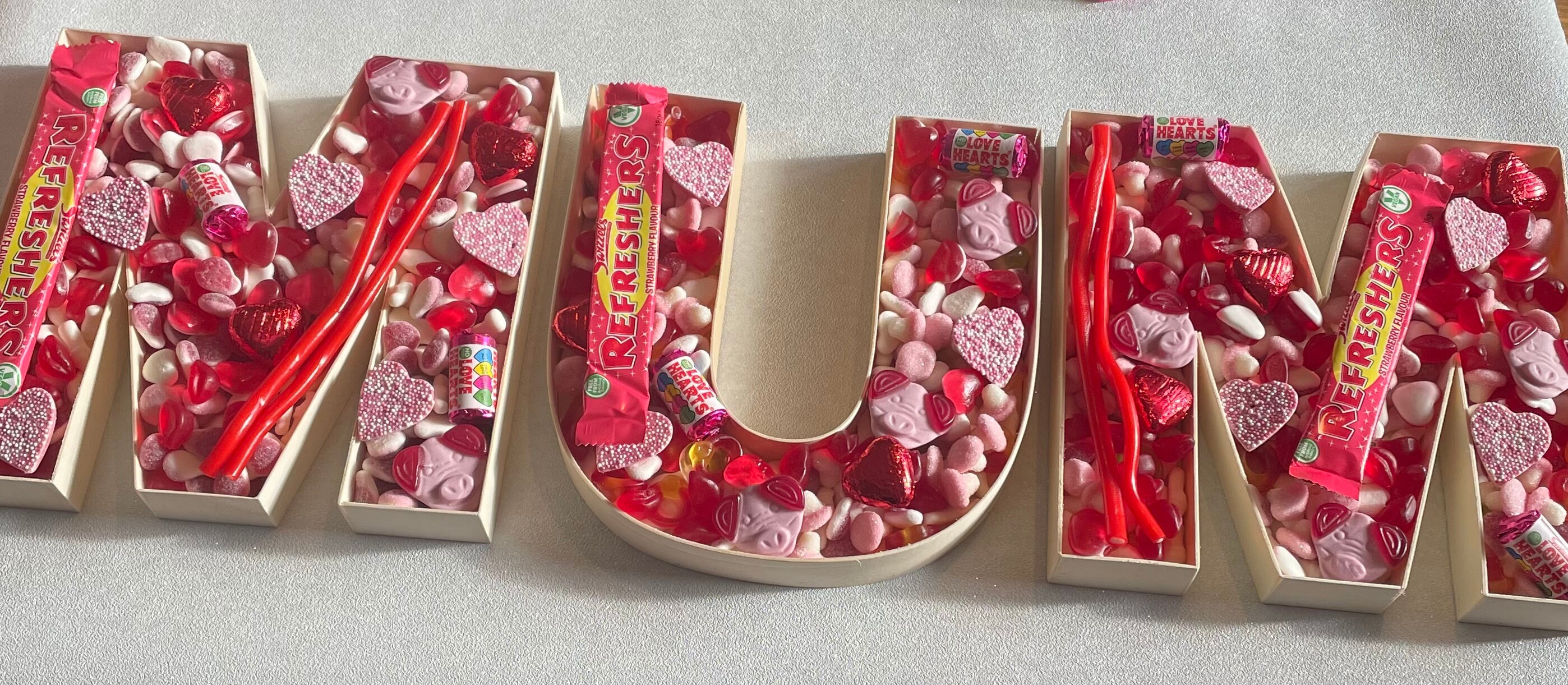 Mothers Day Sweets, Mothers Day Gift, Mothers Day Fillable Sweet Letter ...