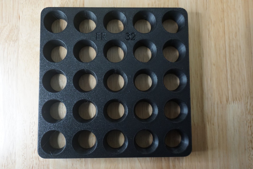 ER-32 Collet Tray: Efficient ER32 Organizer for Storage, Tools Caddy ...