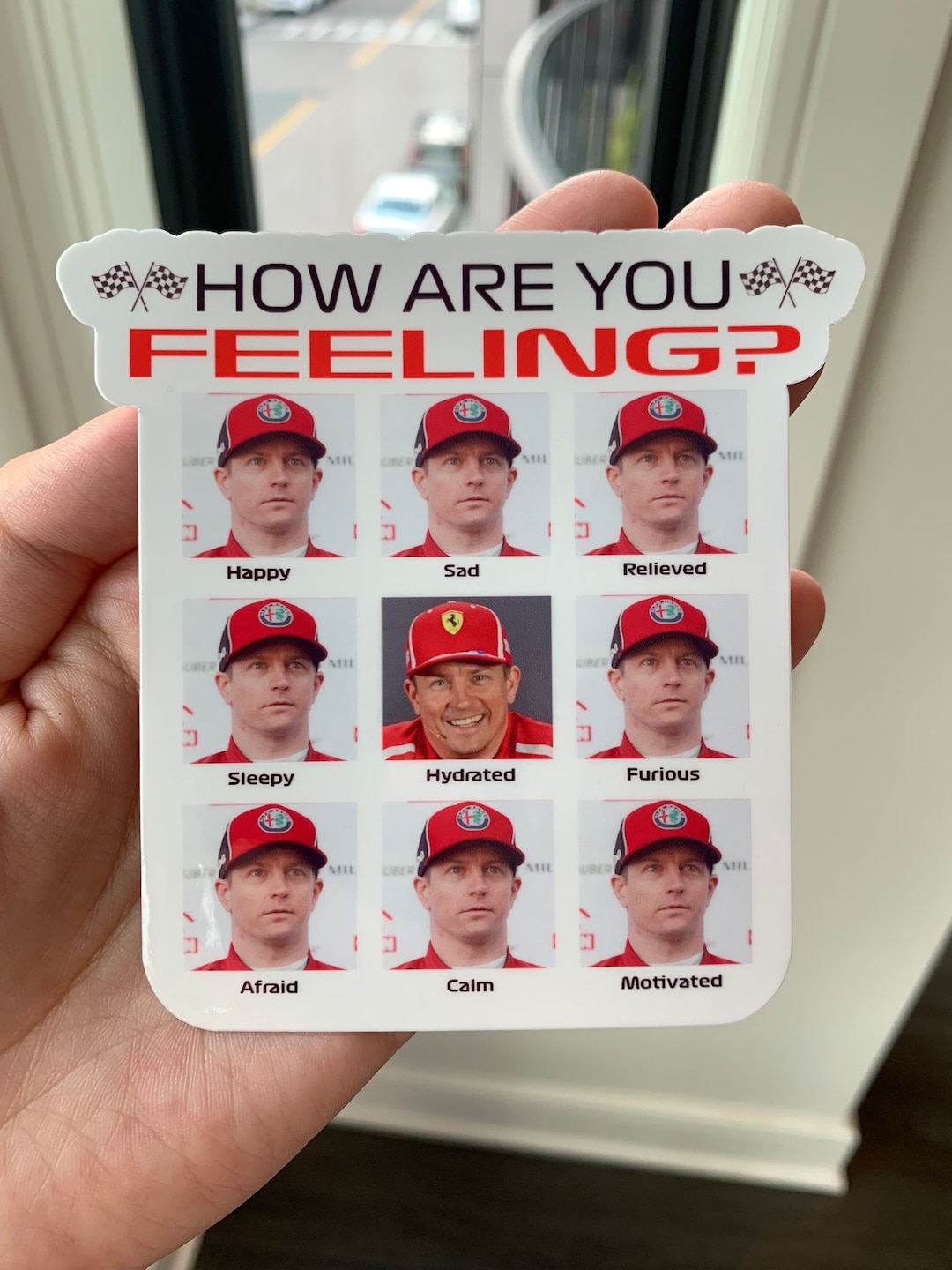 F1 F1 Stickers Kimi Raikkonen Meme Stickers F1 Merch - Etsy Canada