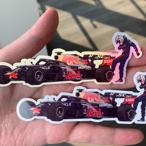 Max Verstappen Stickers - Etsy