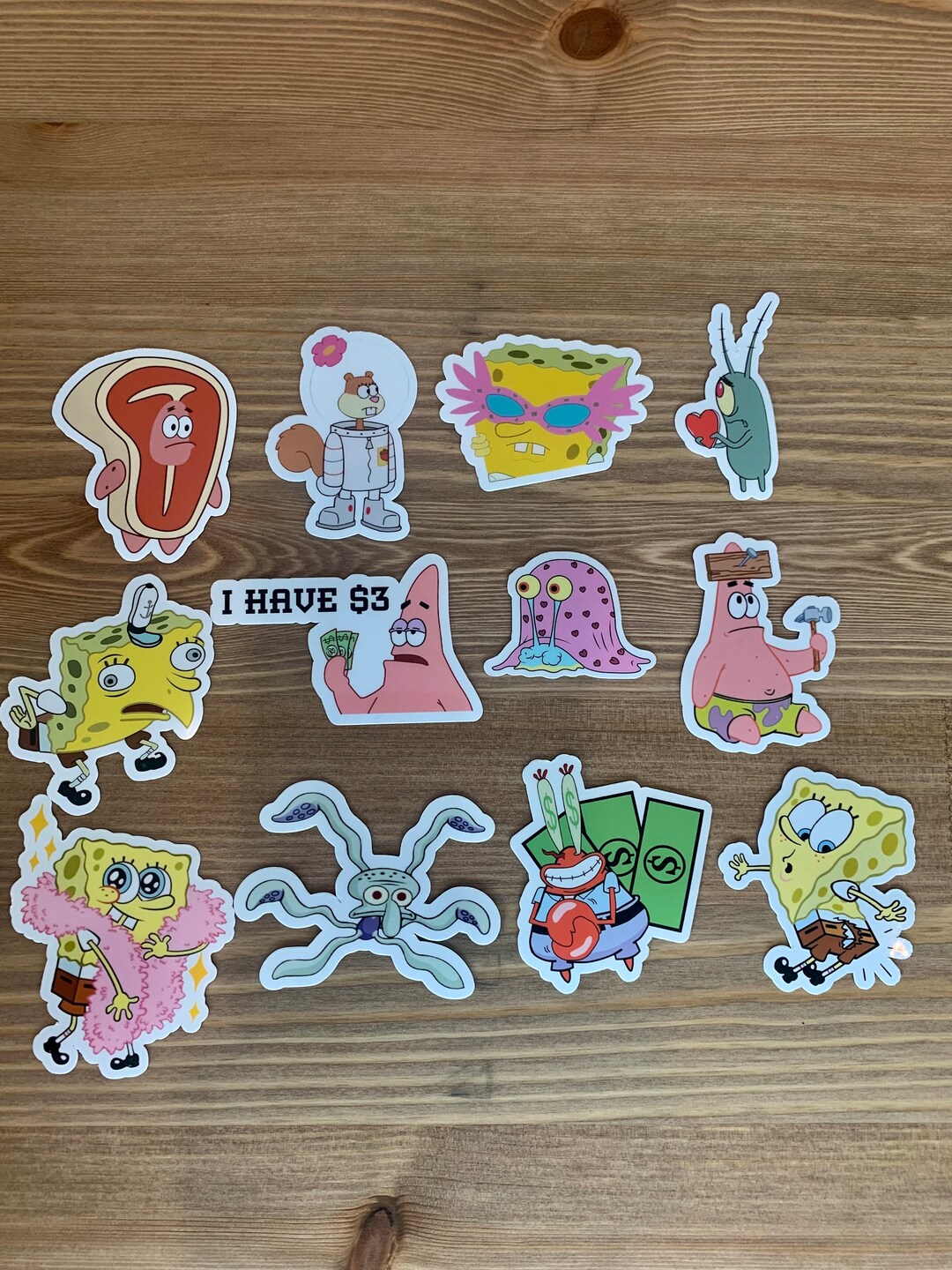 Soongebob Spongebob Stickers Spongebob Merch Spongebob - Etsy