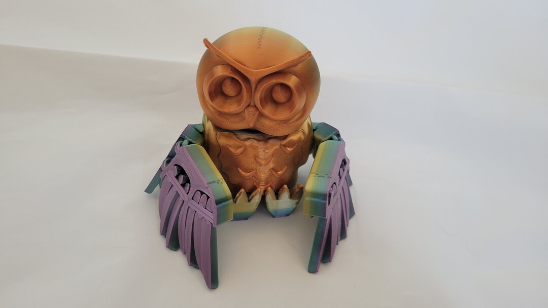 Owlbert the 3d-printed Owl! - Etsy