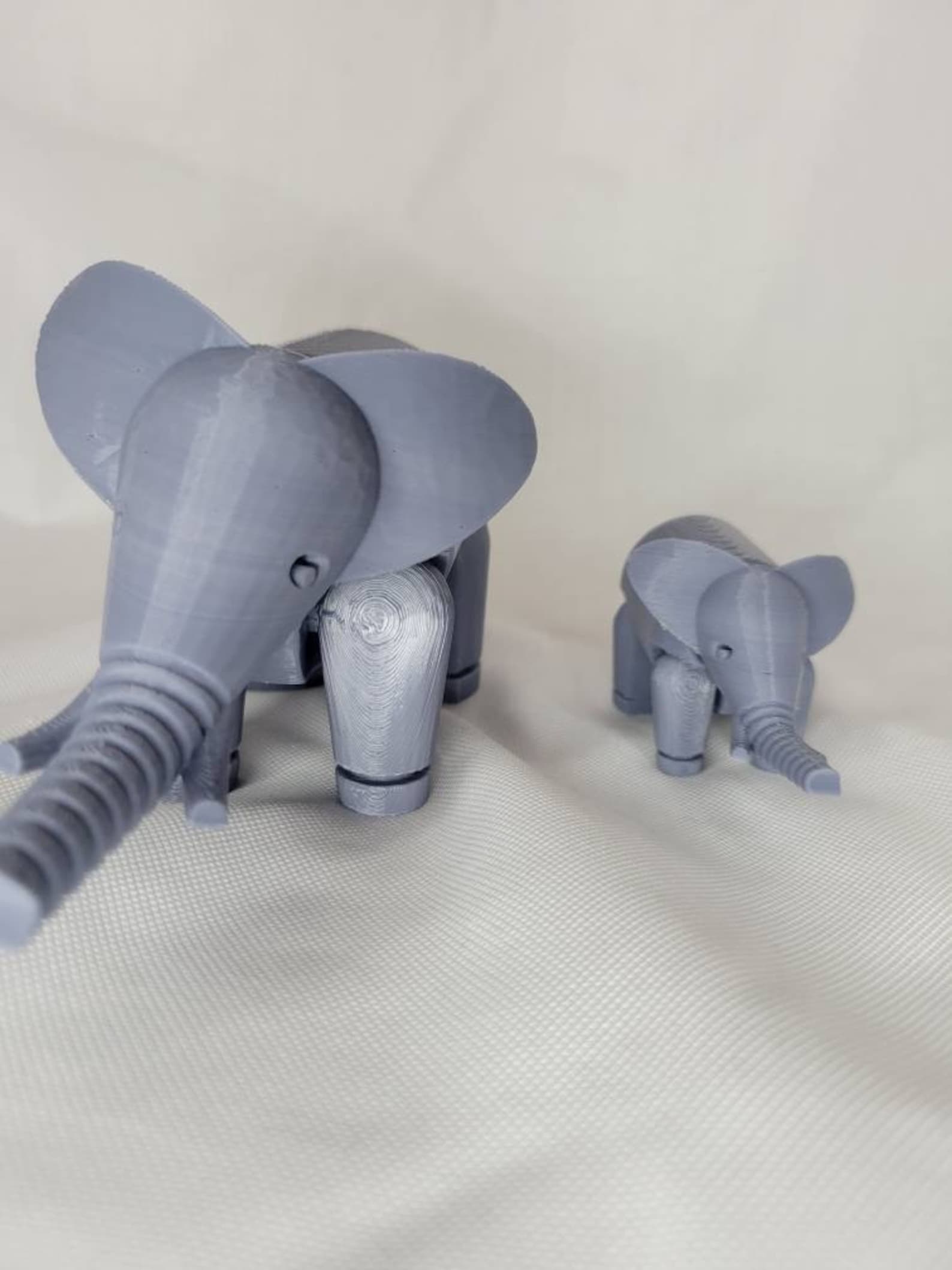 3D Printed Elephant | Fidget Toy \ Desktop Toy - Etsy UK