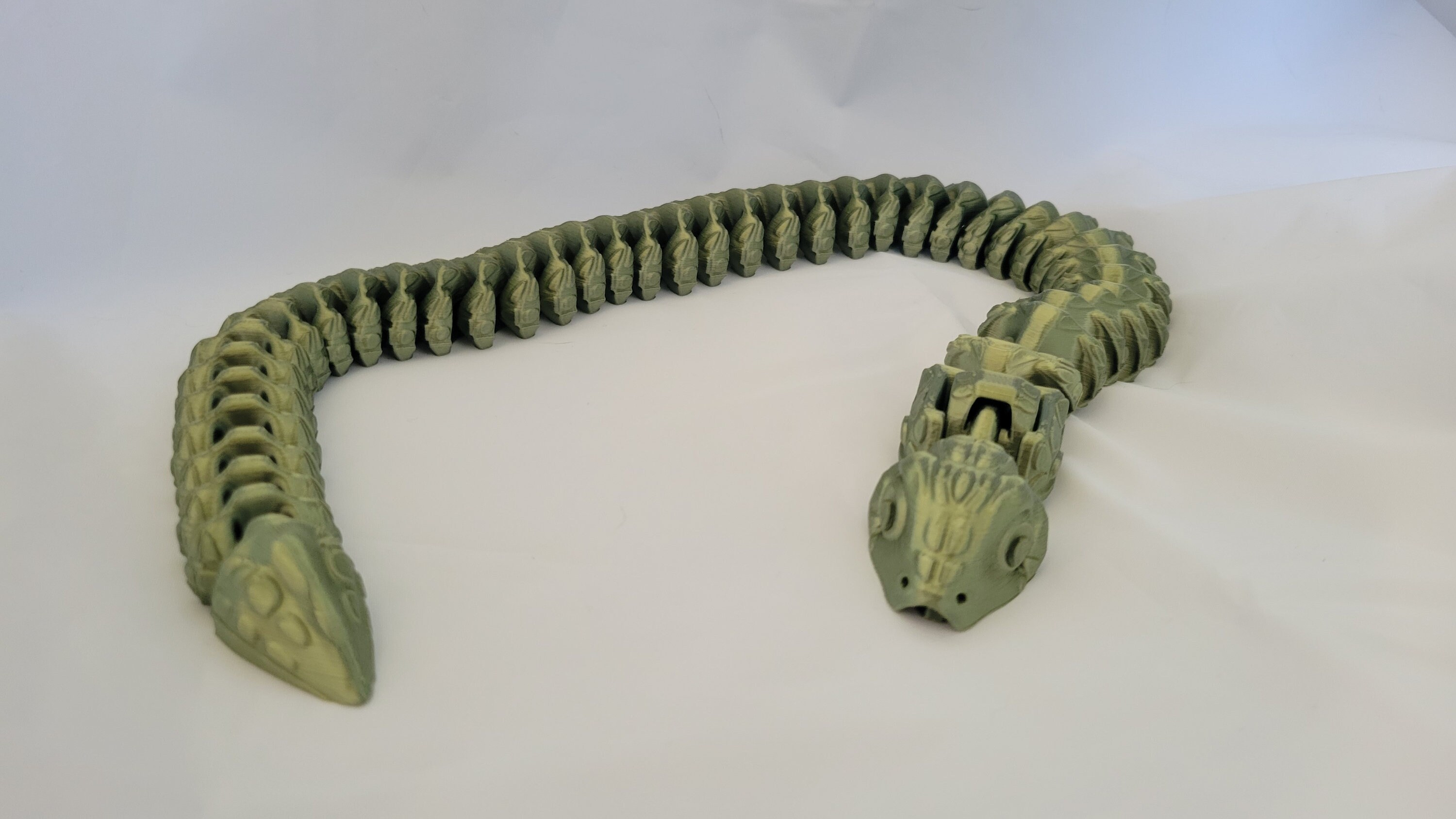 Fully Articulated 3D Printed Snake - Etsy