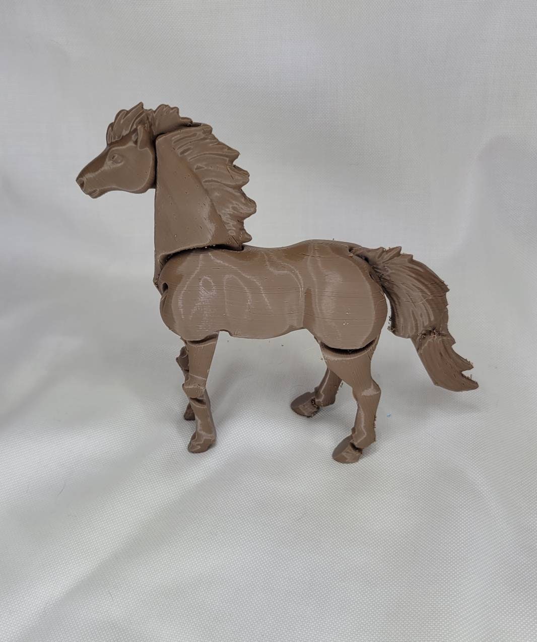 3D Printed Horse Articulating 3D Printed / Desk Toy / Desk Decoration ...