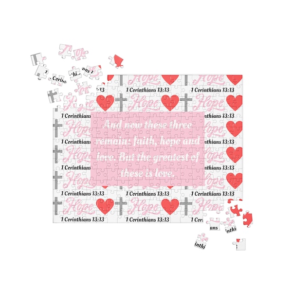 Bible Verse Jigsaw Puzzles - Etsy