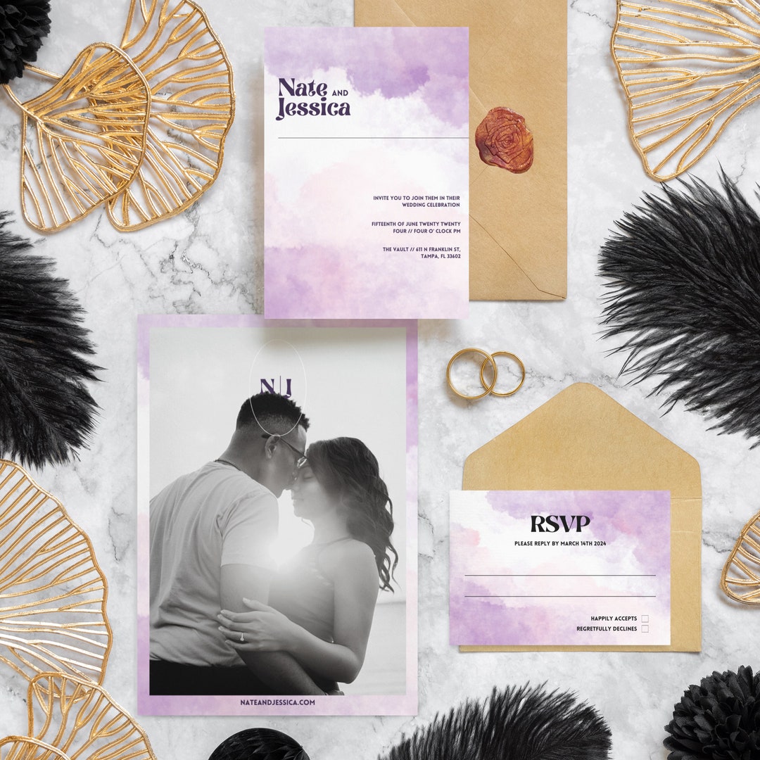 Customizable Wedding Invitations Customizable Wedding Invitation ...