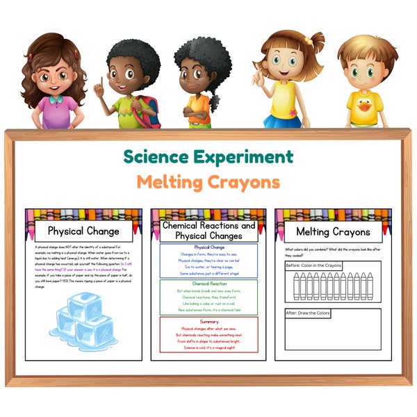 Melting Crayons - Etsy