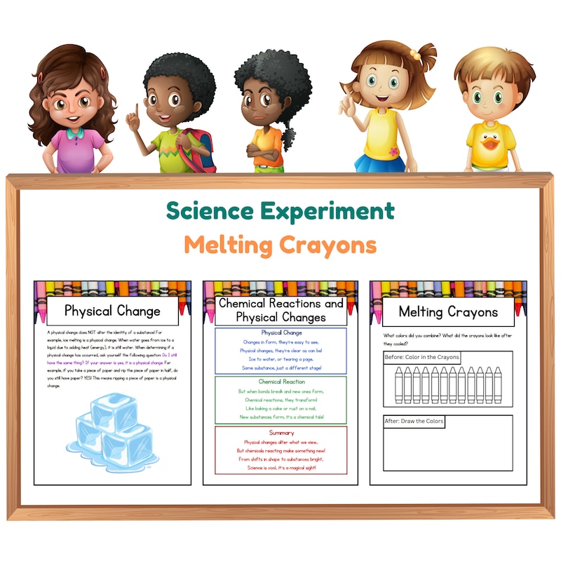 Melting Crayons - Etsy