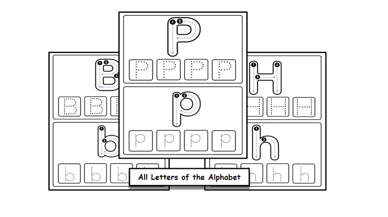Writing Practice With Dinosaurs| Alphabet| Numbers| Handwriting ...