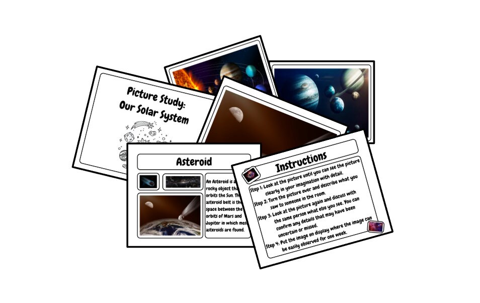 Picture Study: Our Solar System | Planets, Galaxy, Stars, Constellation ...