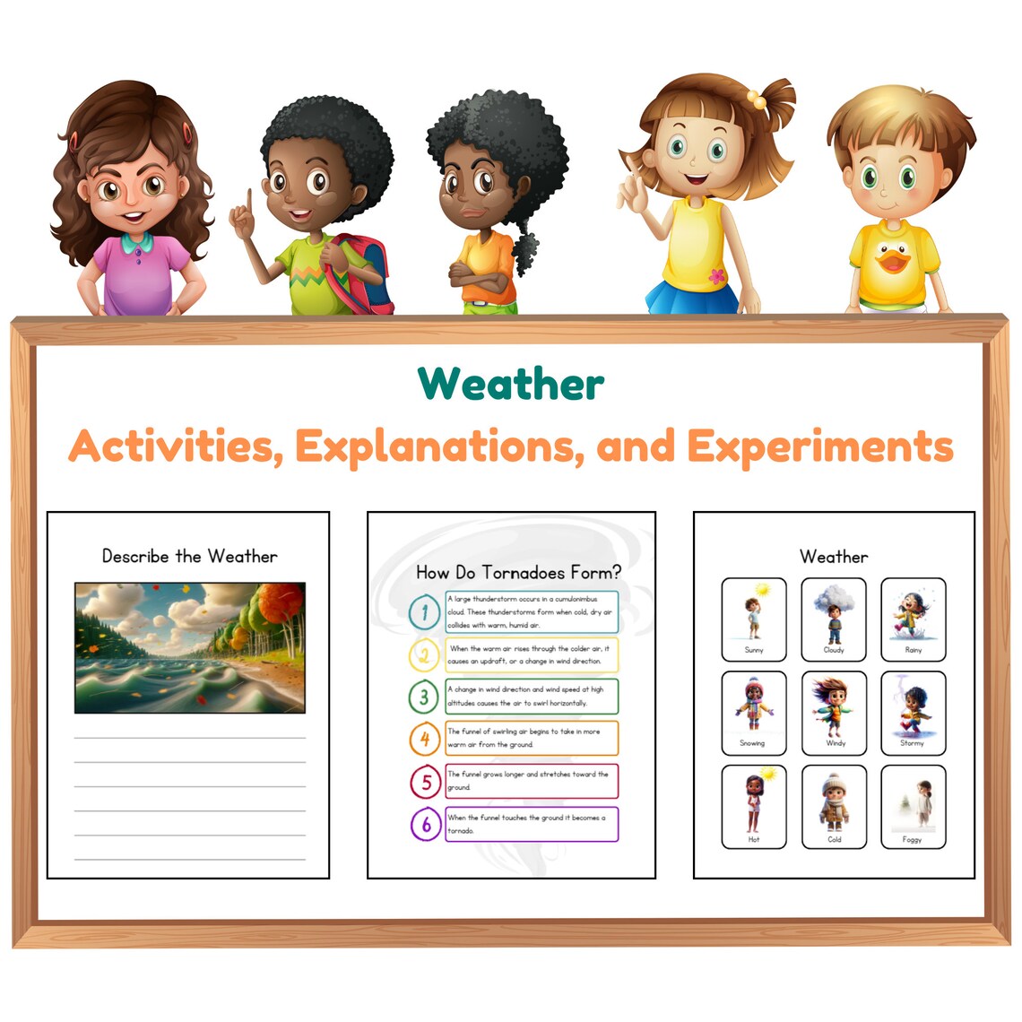 Weather | Weather Bundle | Elementary Science | Tornadoes | Science ...