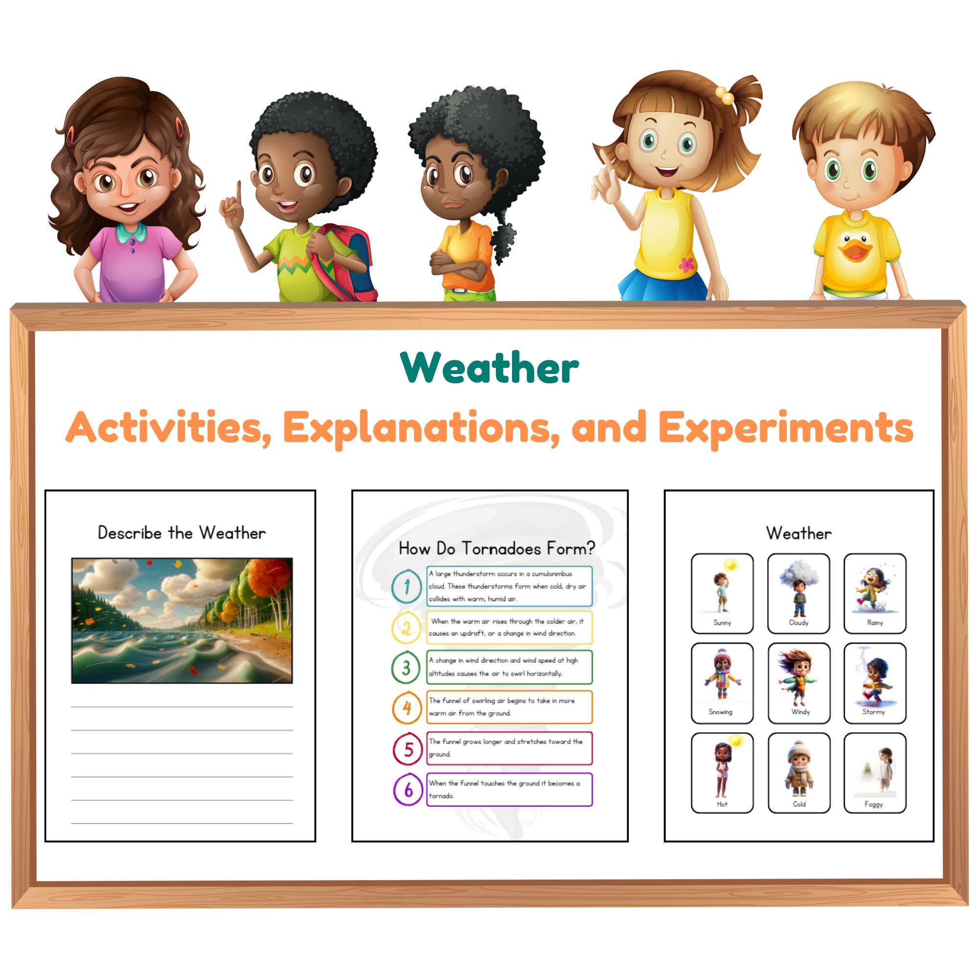 Weather | Weather Bundle | Elementary Science | Tornadoes | Science ...