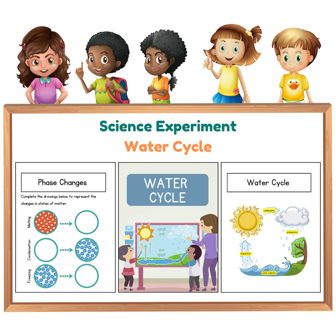 Science Experiment: Water Cycle | Science Lab | Kid Activity ...