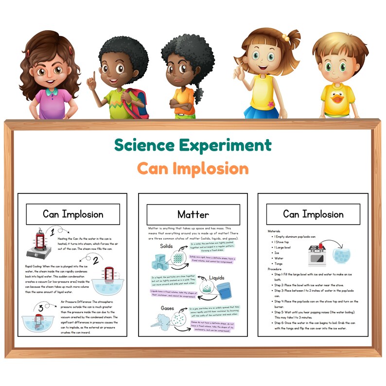 Can Implosion Science Experiment: Atmospheric Pressure (digital ...