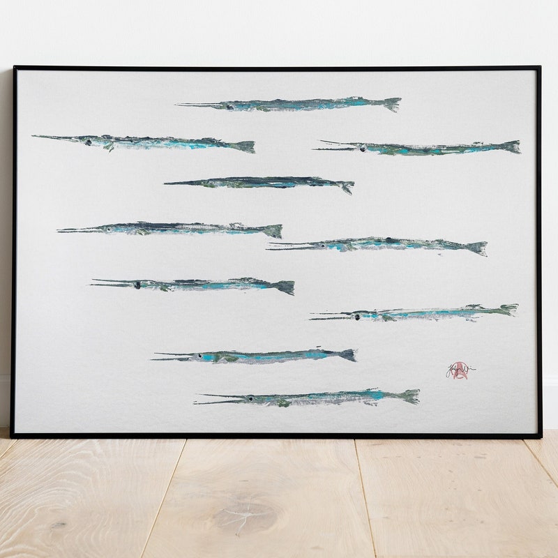 Gyotaku Fish Print - Etsy