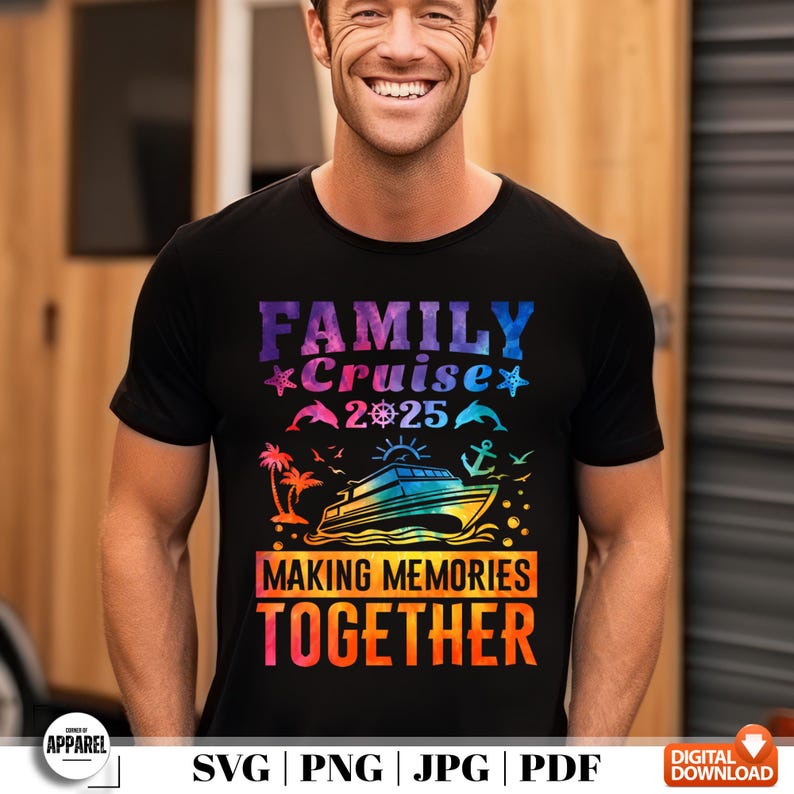 Family Cruise 2025 Making Memories Together,cruise Squad Svg,cruise Png ...