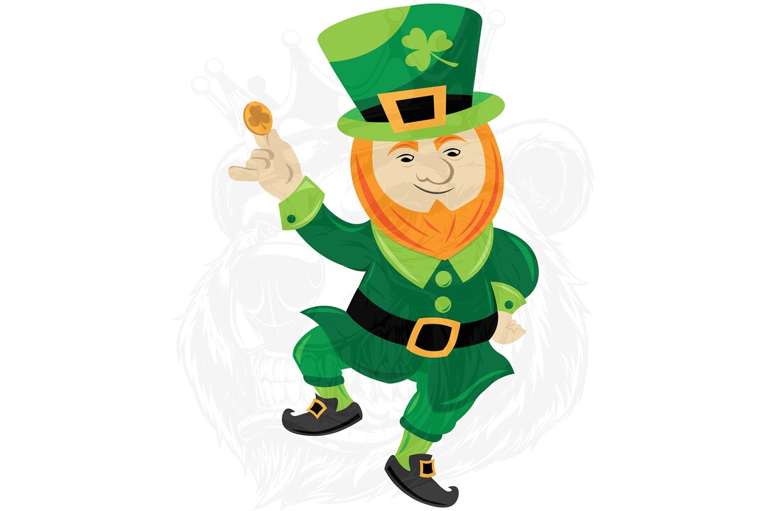 Leprechaun Clip Art Instant Download SVG, PNG, JPG Formats - Etsy