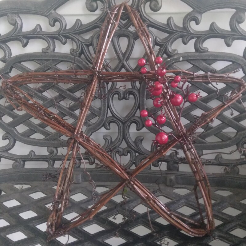 Grapevine Star - Etsy