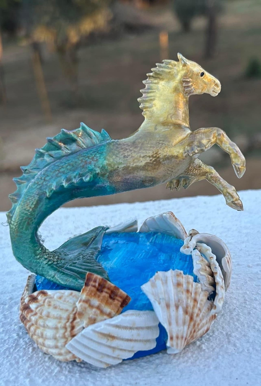 Hippocampus Sea Horse Mermaid Horse Kelpie Kelpie Horse - Etsy