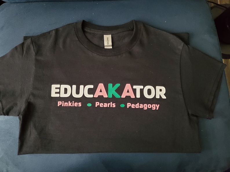 AKA Educator Tee: Short Sleeve Shirt - Etsy