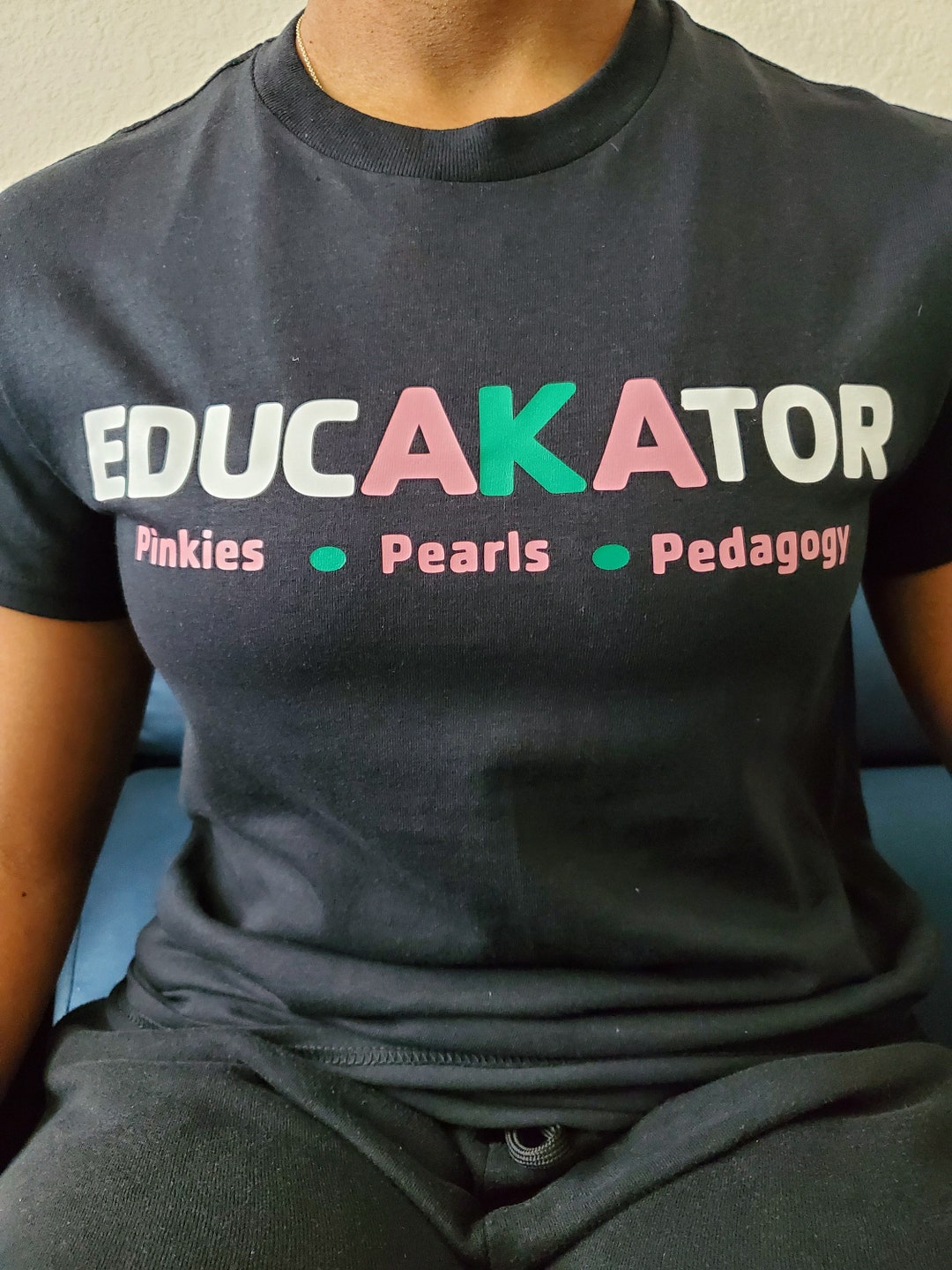 AKA Educator Tee: Short Sleeve Shirt - Etsy