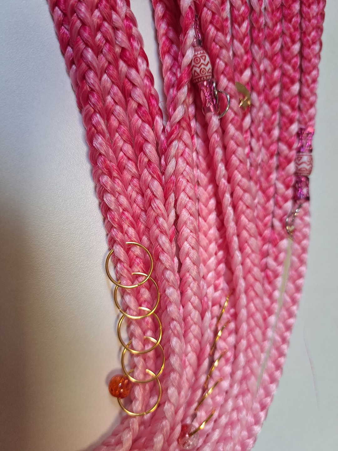 Ponytail Band With Braids - Etsy