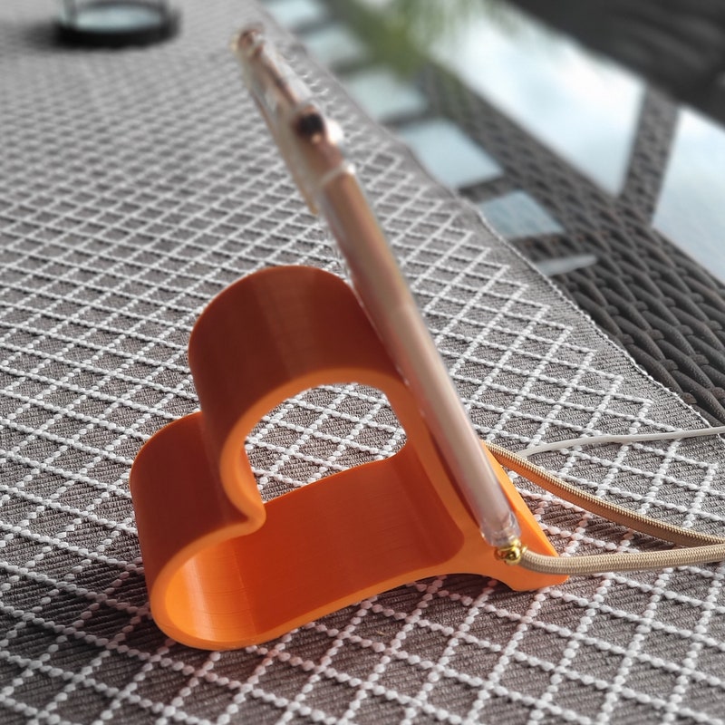 3d Heart Phone Stand - Etsy