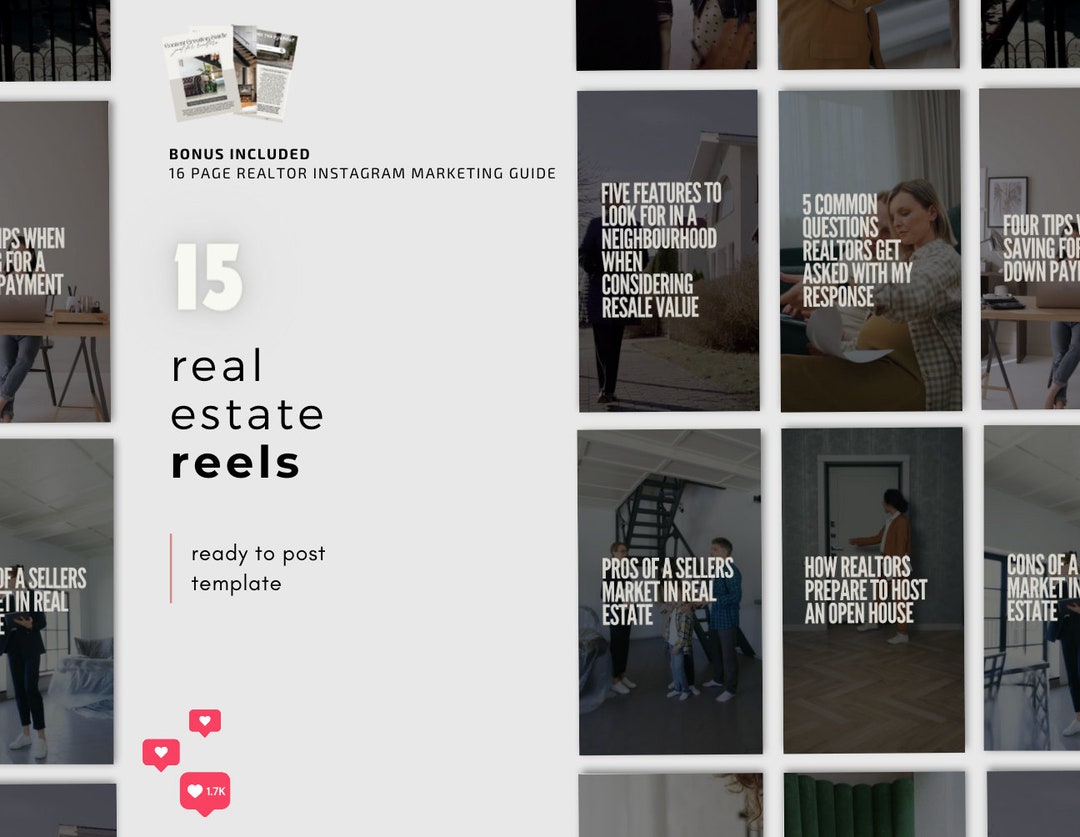 Luxury Realtor Instagram Marketing Reels | Real Estate Reel & Tiktok ...