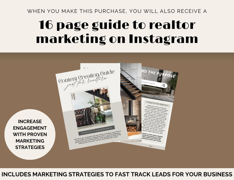 20 Real Estate Instagram Reels Branded Realtor Reel Covers - Etsy