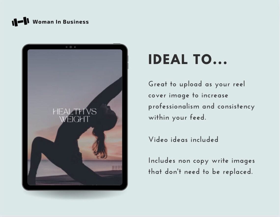 20 Fitness Coach Aesthetic Instagram Reel Covers Health and Wellness ...
