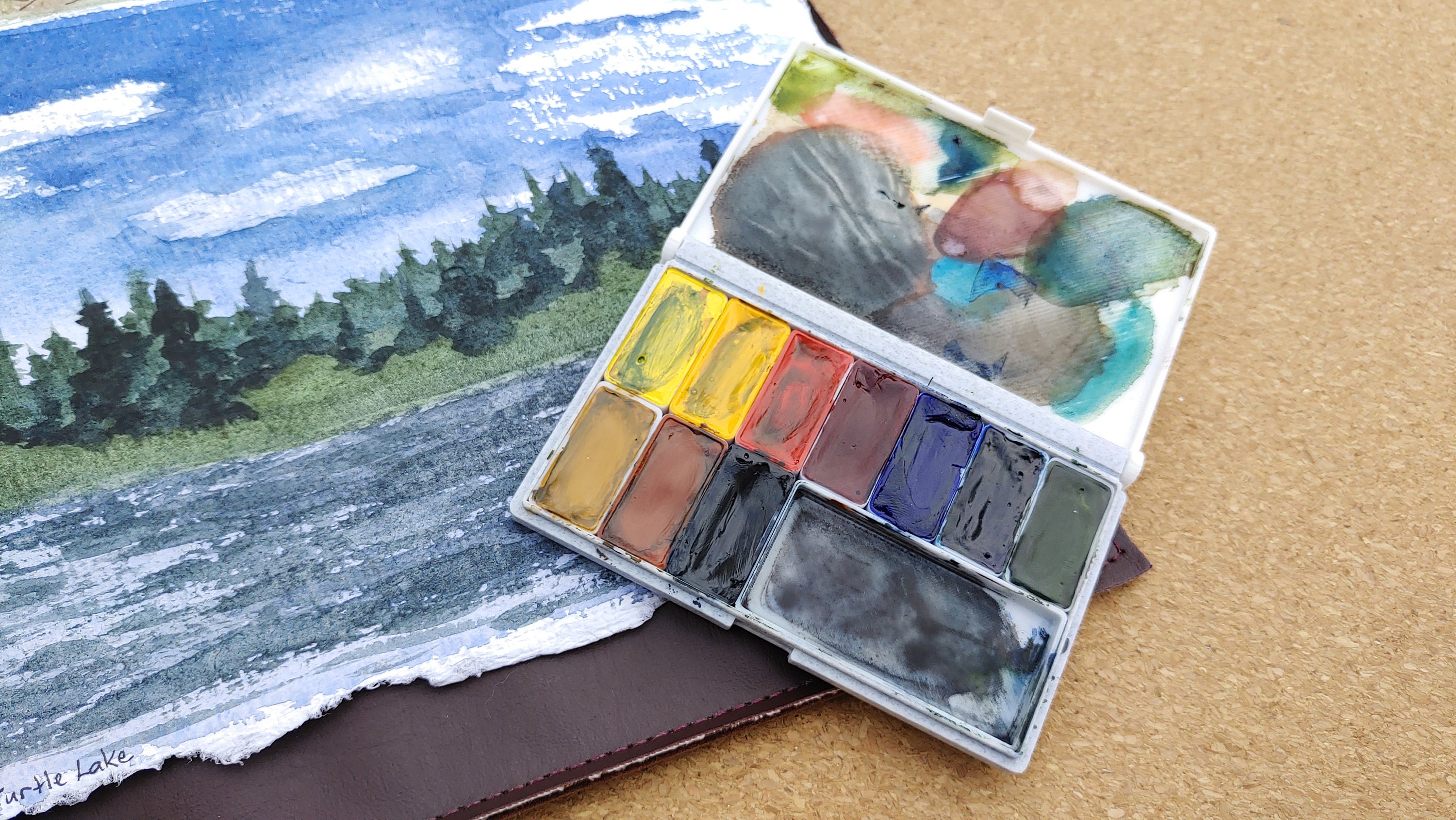 MODULAR PAINT PANS for Compact Watercolor Palette 3D Printed - Etsy