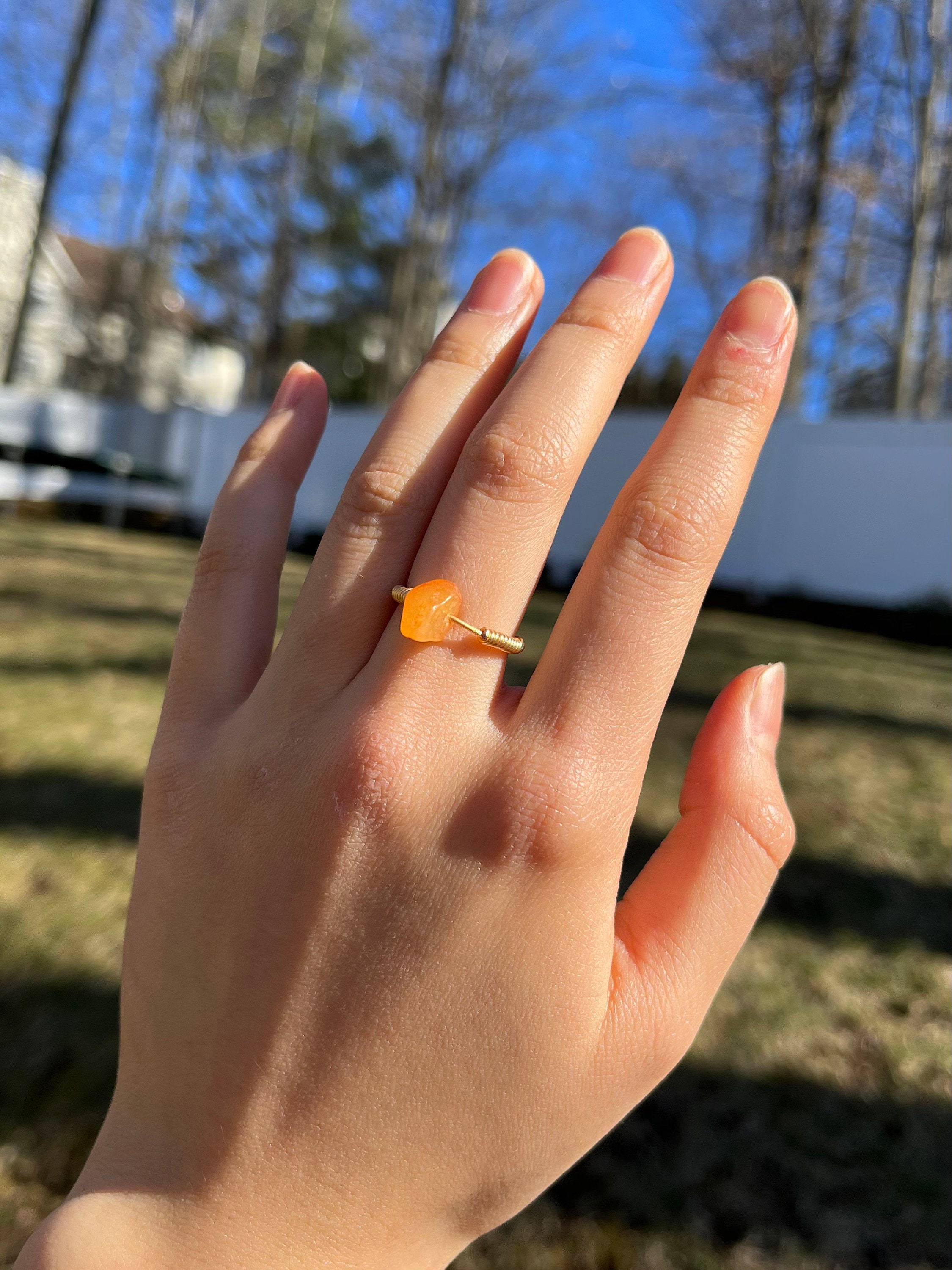 Quartzite Ring - Etsy