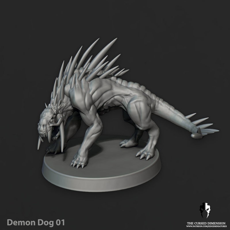 Demon Dog - Etsy