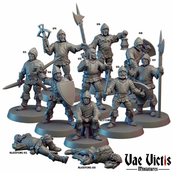 Pre-built Guards by Vae Victis Miniatures | Etsy