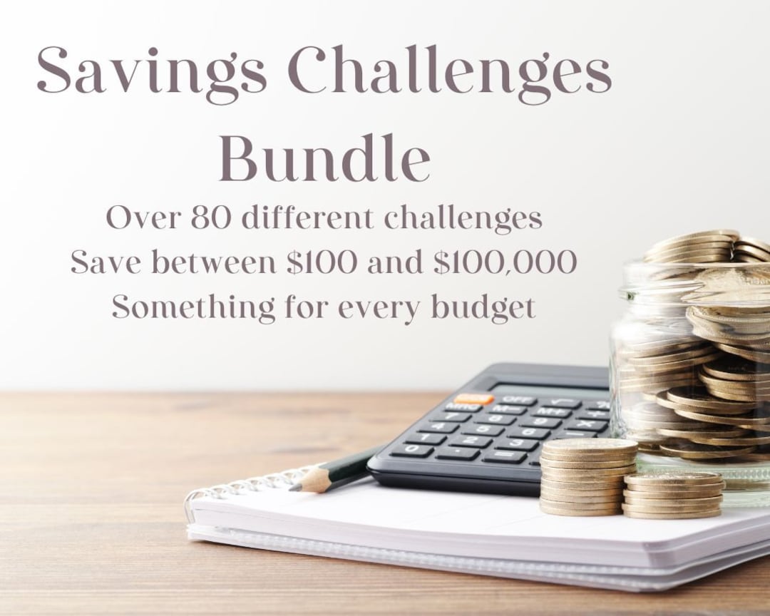 Printable Savings Challenges | Over 80 Different Challenges for Every ...