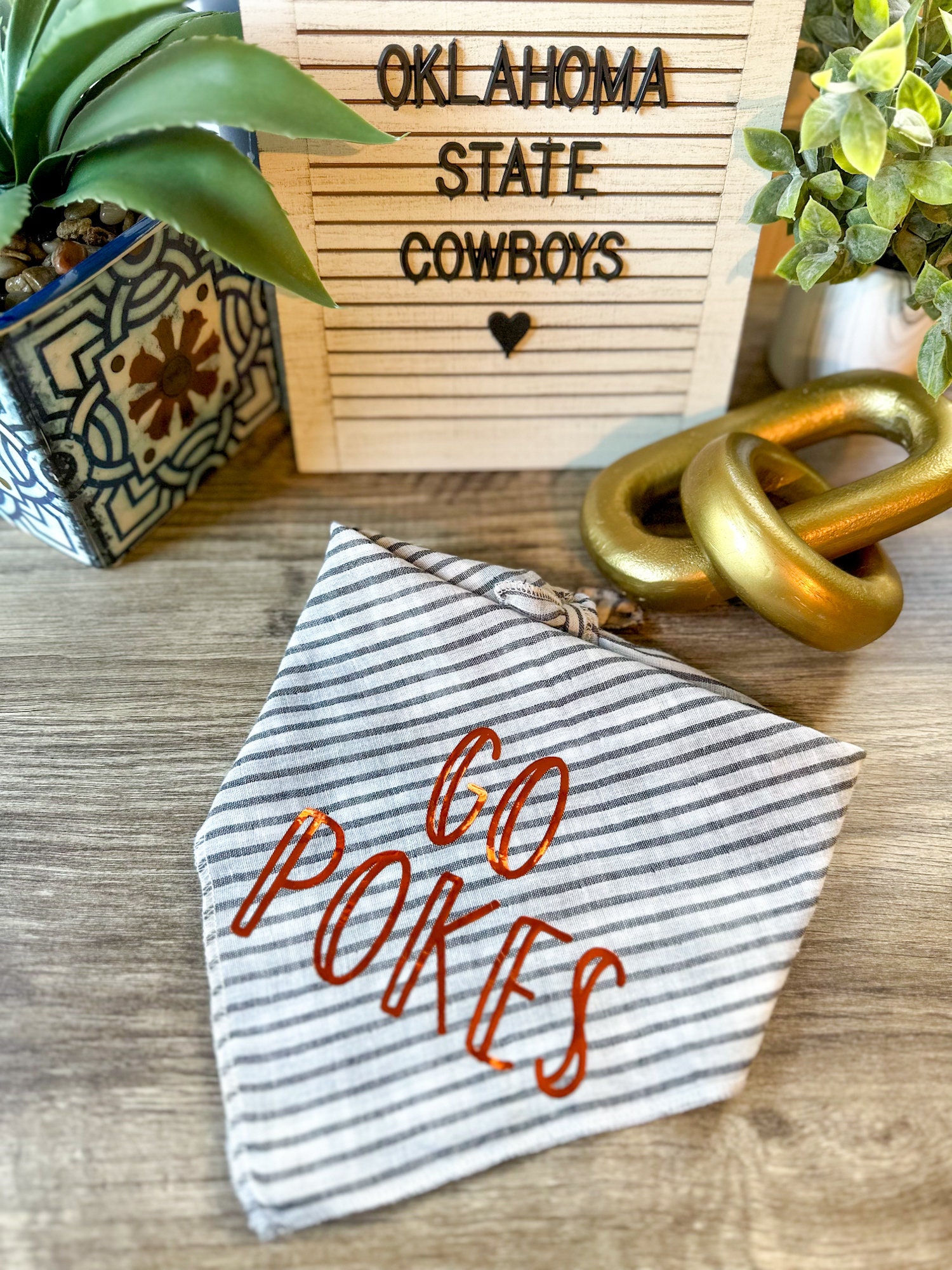 OSU Dog Bandana Oklahoma State Dog Bandana Oklahoma State - Etsy
