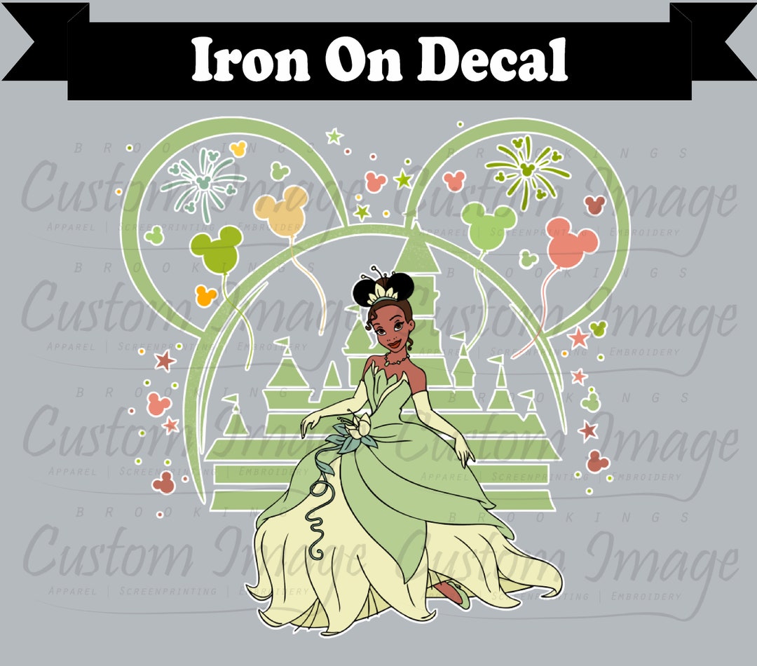 Tiana Iron On. Elena Birthday Decal. Disney Princess and the Frog ...