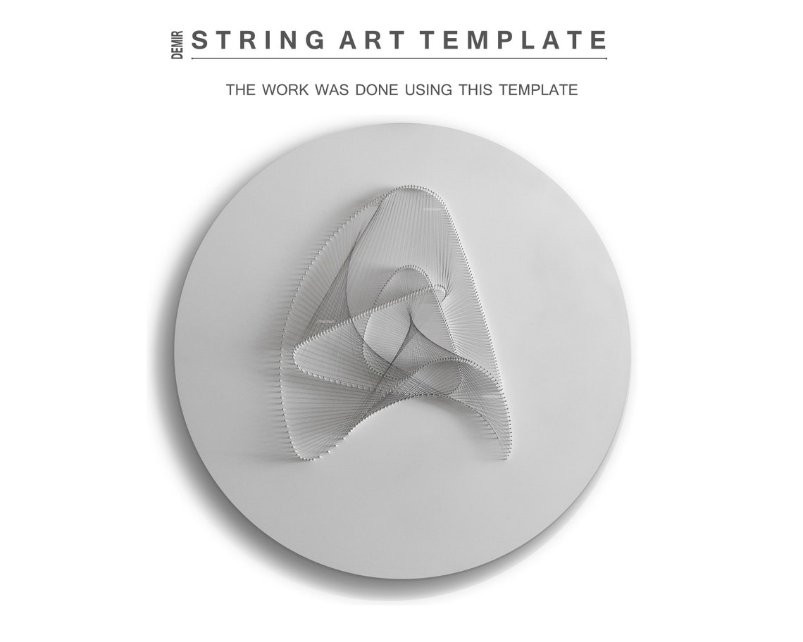 String Art Template Pattern Outline Stencils Scheme - Etsy