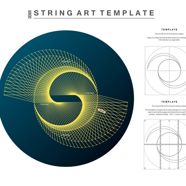 String Art Template - Etsy