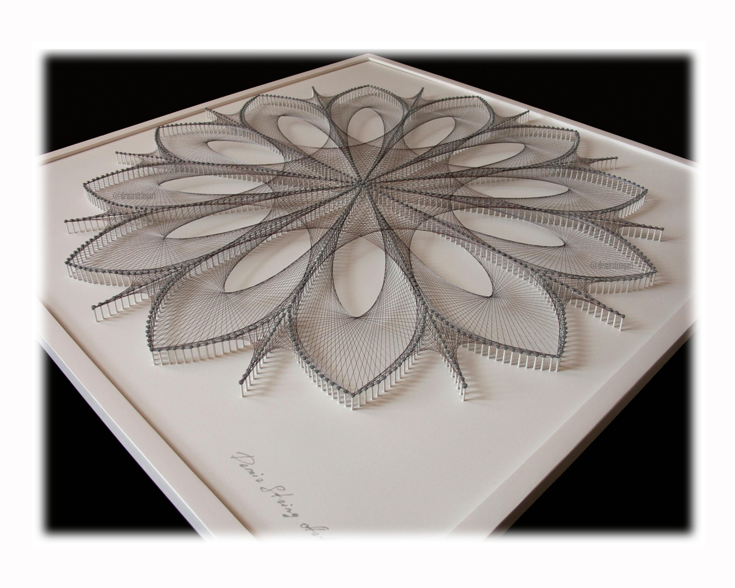 String Art Mandala Sacred Geometry Meditation Home, Office, Cafe, Bar ...