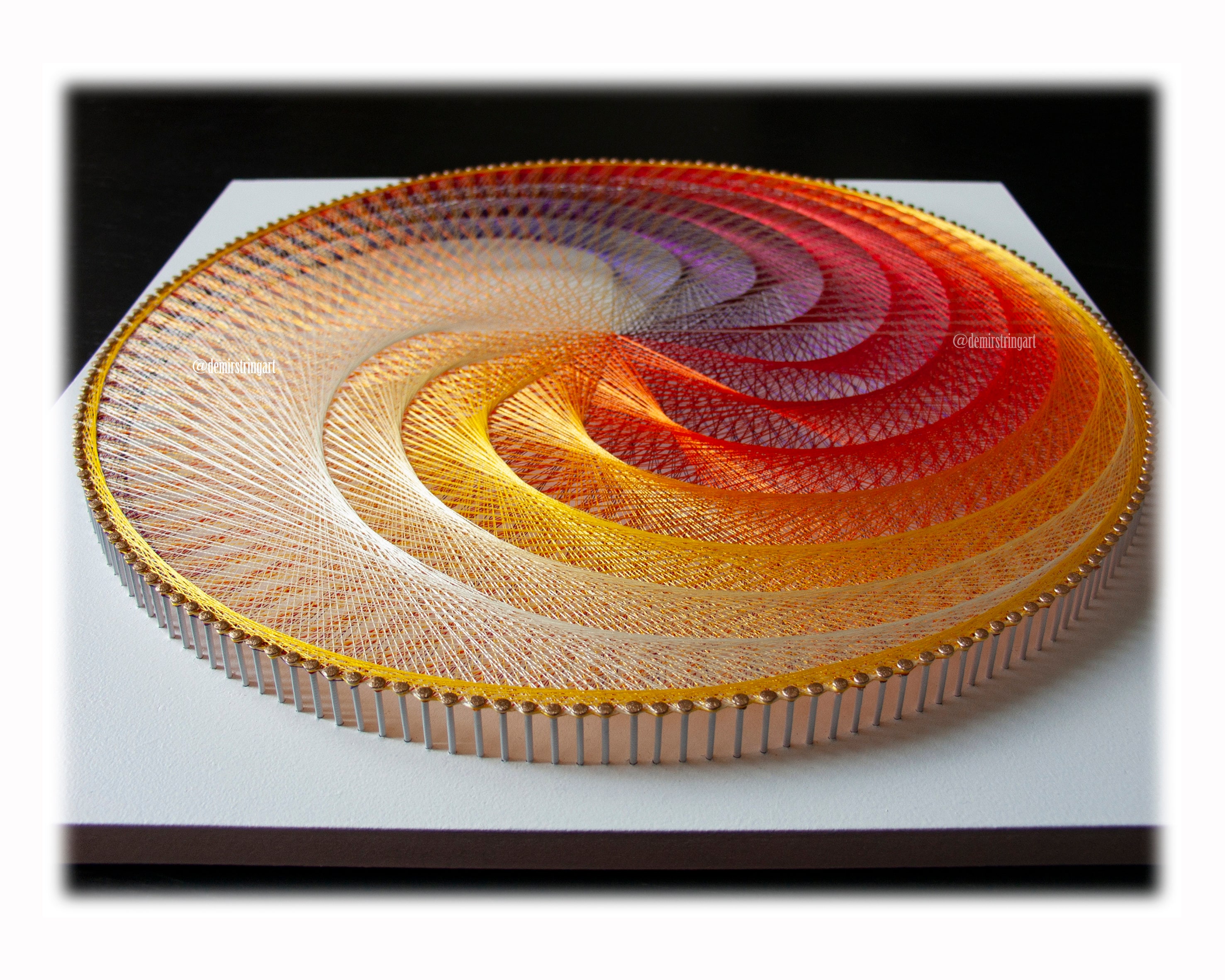 String Art Tutorial Textbook Lesson Template Pattern - Etsy