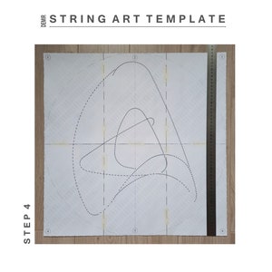 String Art Template | Pattern | Outline | Stencils | Scheme | Sacred ...