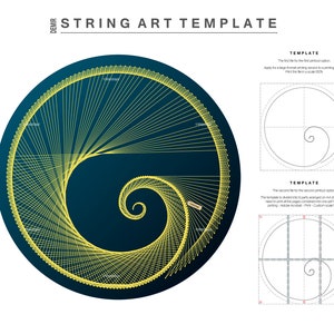 Fibonacci String Art - Etsy