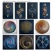 Fibonacci Spiral String Art Mandala | Geometry Artwork | Home, Office ...