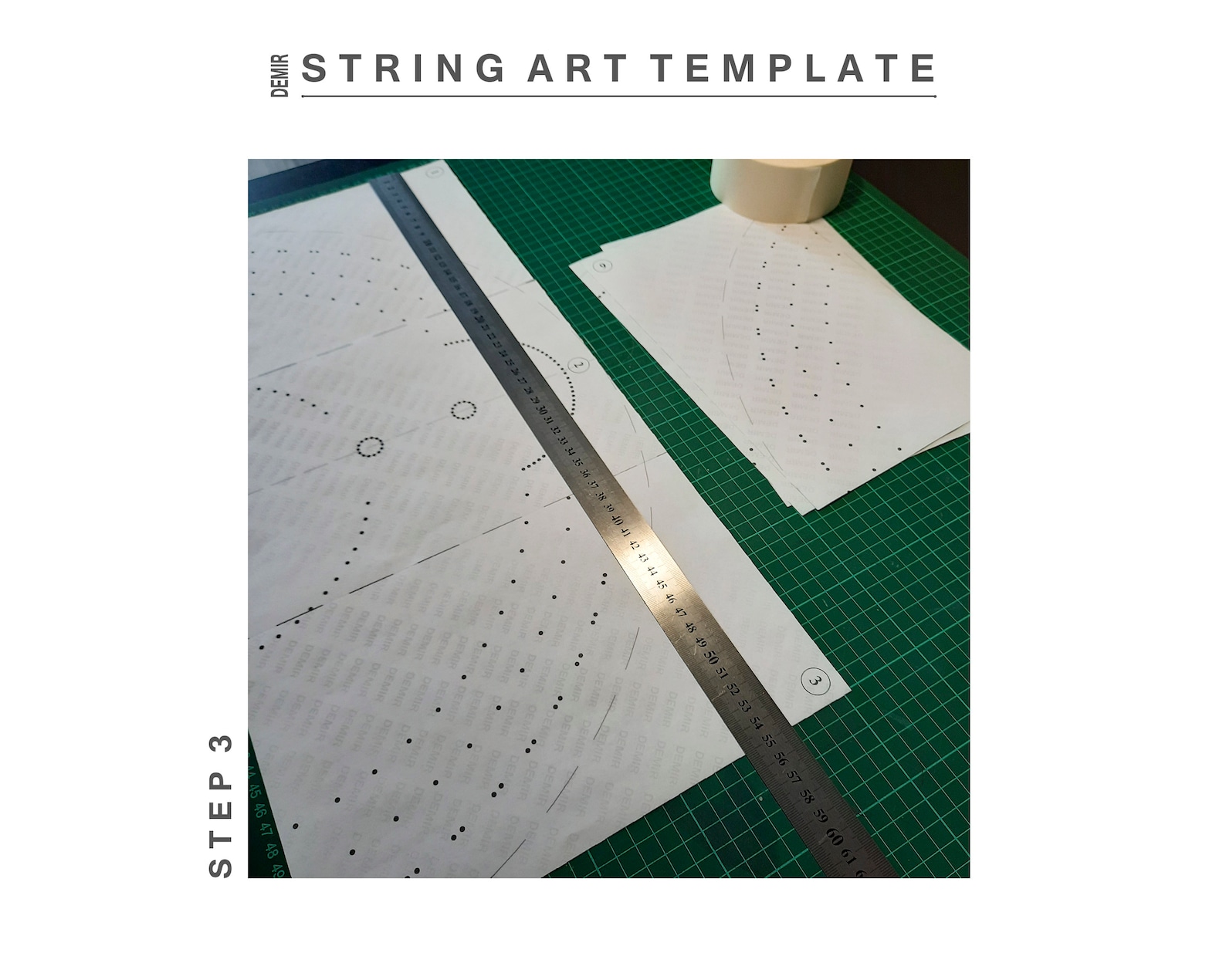 String Art Template Pattern Outline Stencils Scheme Sacred Geometry ...
