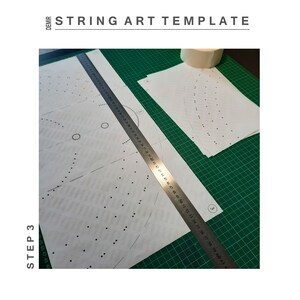 String Art Template | Pattern | Outline | Stencils | Scheme | Sacred ...