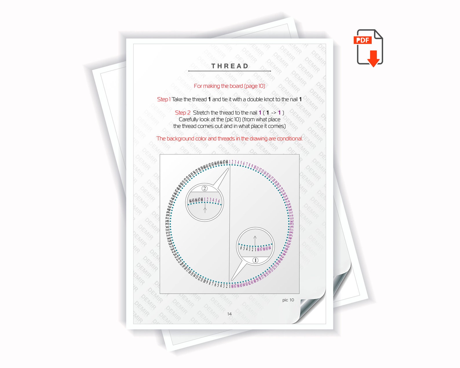 String Art | Tutorial | Textbook | Lesson | Template | Pattern | Sacred ...