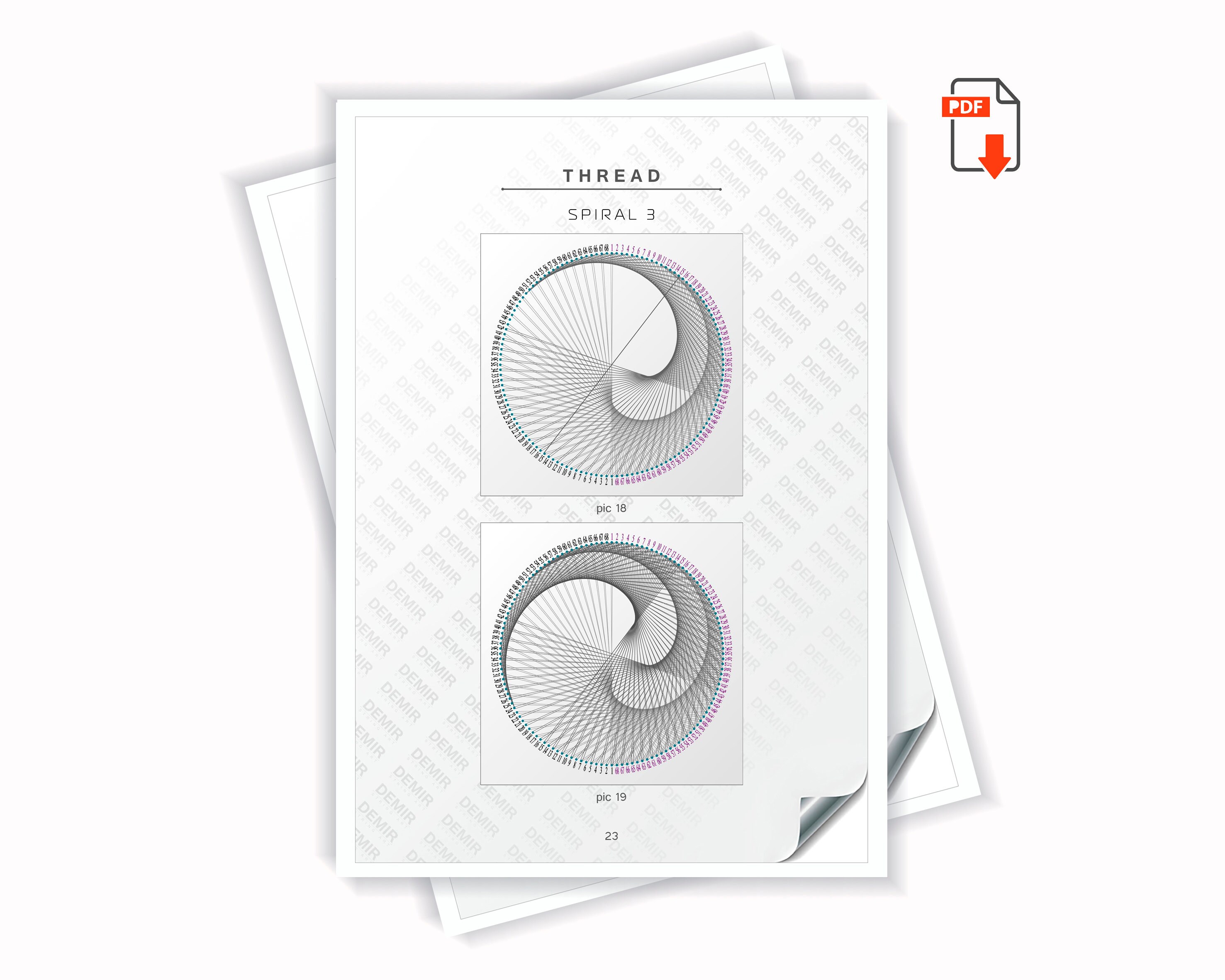 String Art | Tutorial | Textbook | Lesson | Template | Pattern | Sacred ...